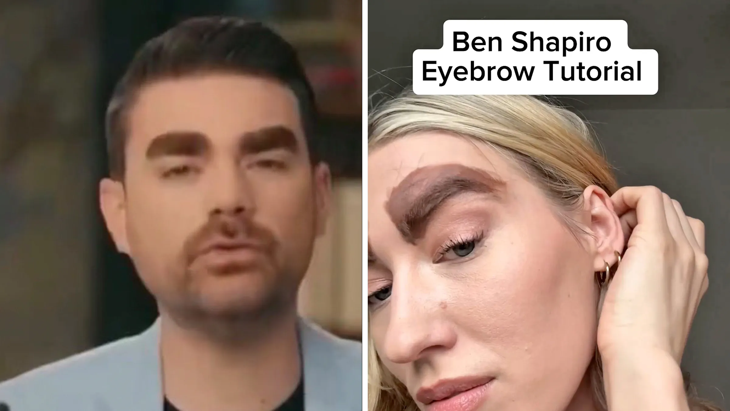 What’s going on with Ben Shapiro’s eyebrows? - Shigjeta.net