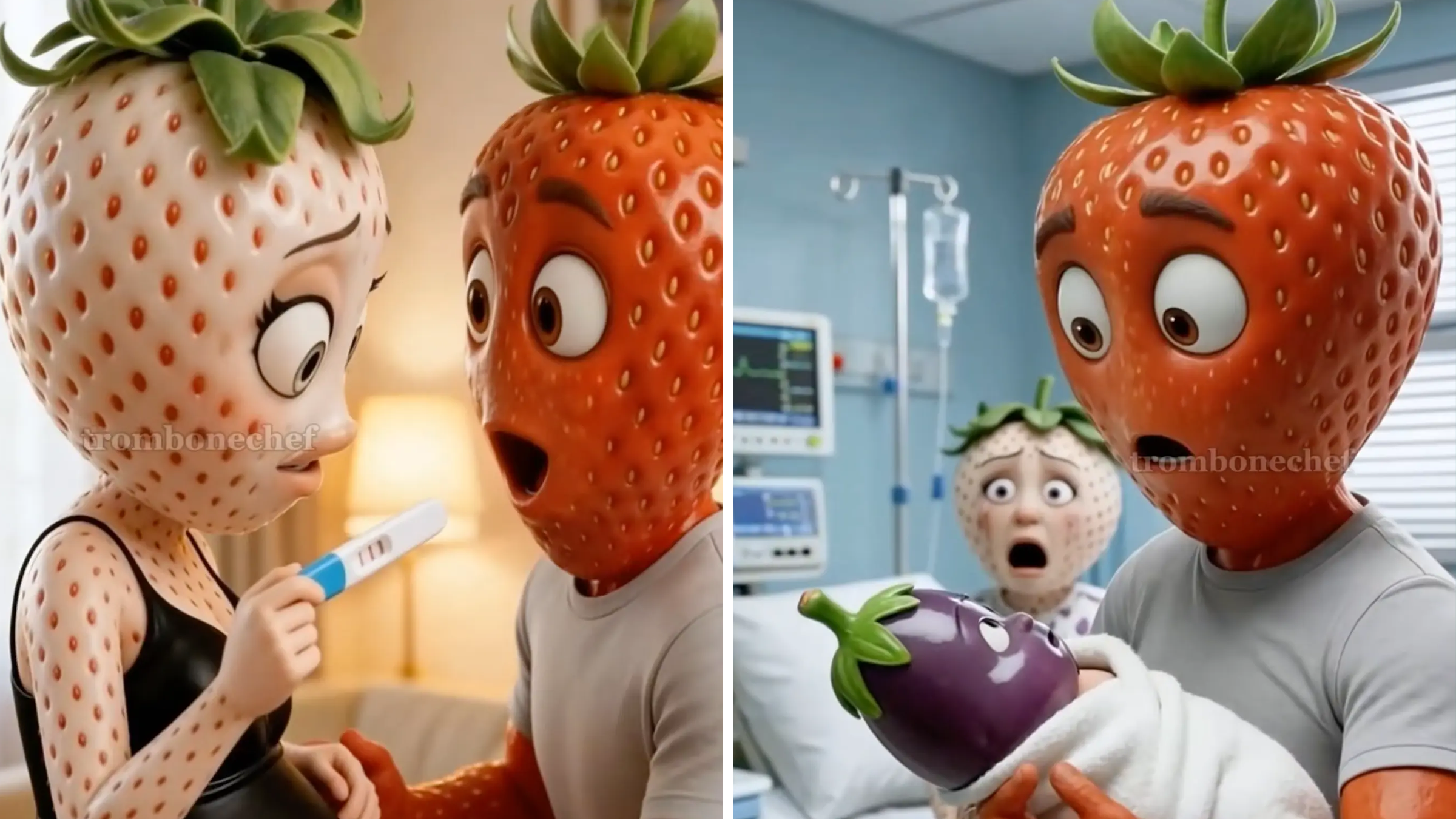 Are we doomed? AI slop videos of cheating fruit are taking over social ...